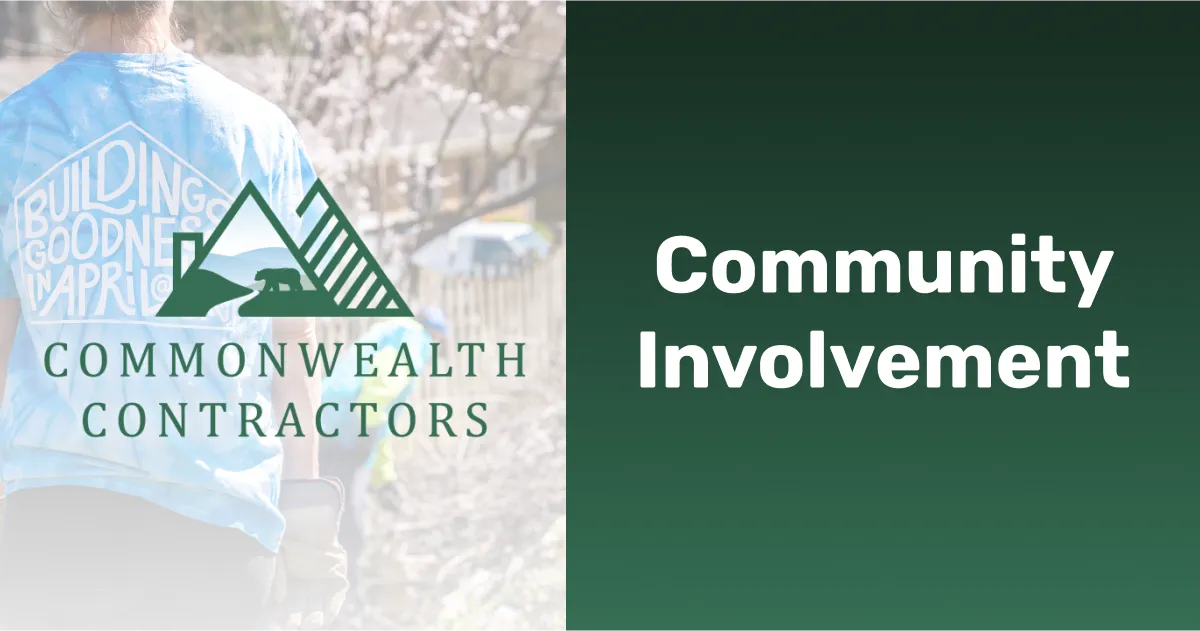 Community Involvement | Commonwealth Contractors LLC